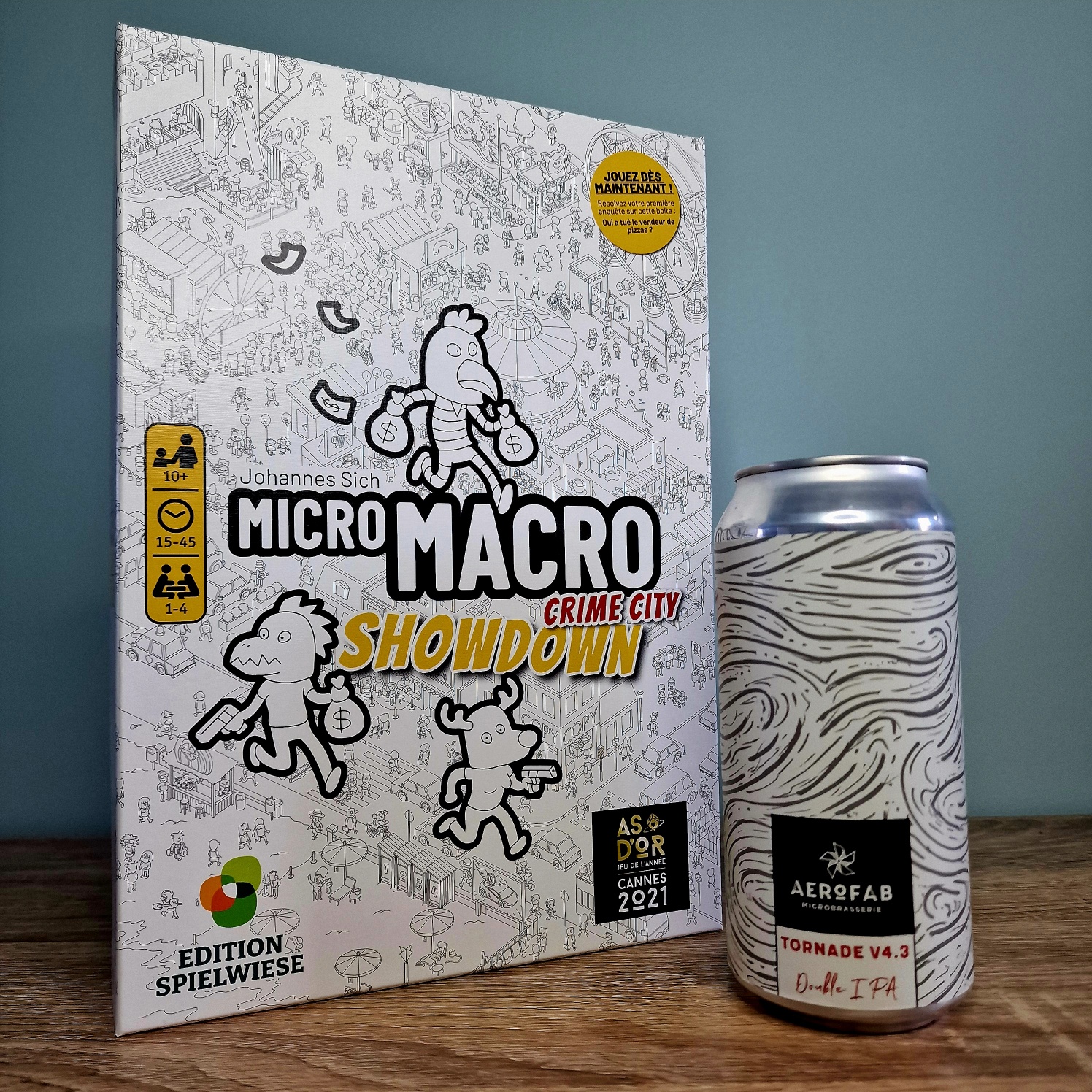 Micro Macro : Crime City - Showdown - Des jeux & des bières